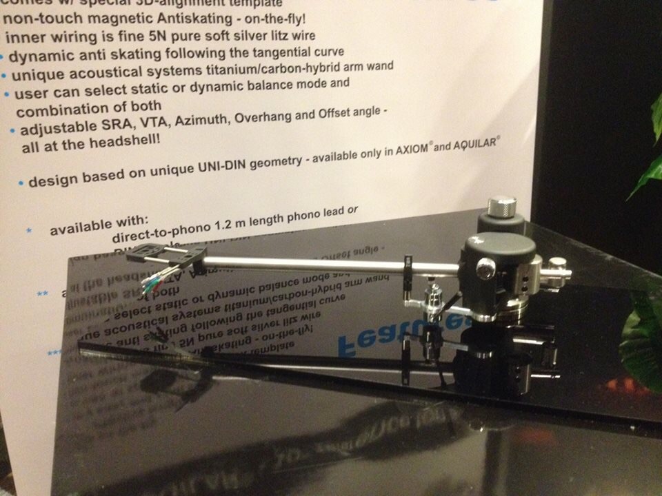 Aquilar - Ny High End tonearm fra Acoustical Systems! | Hifisentralen