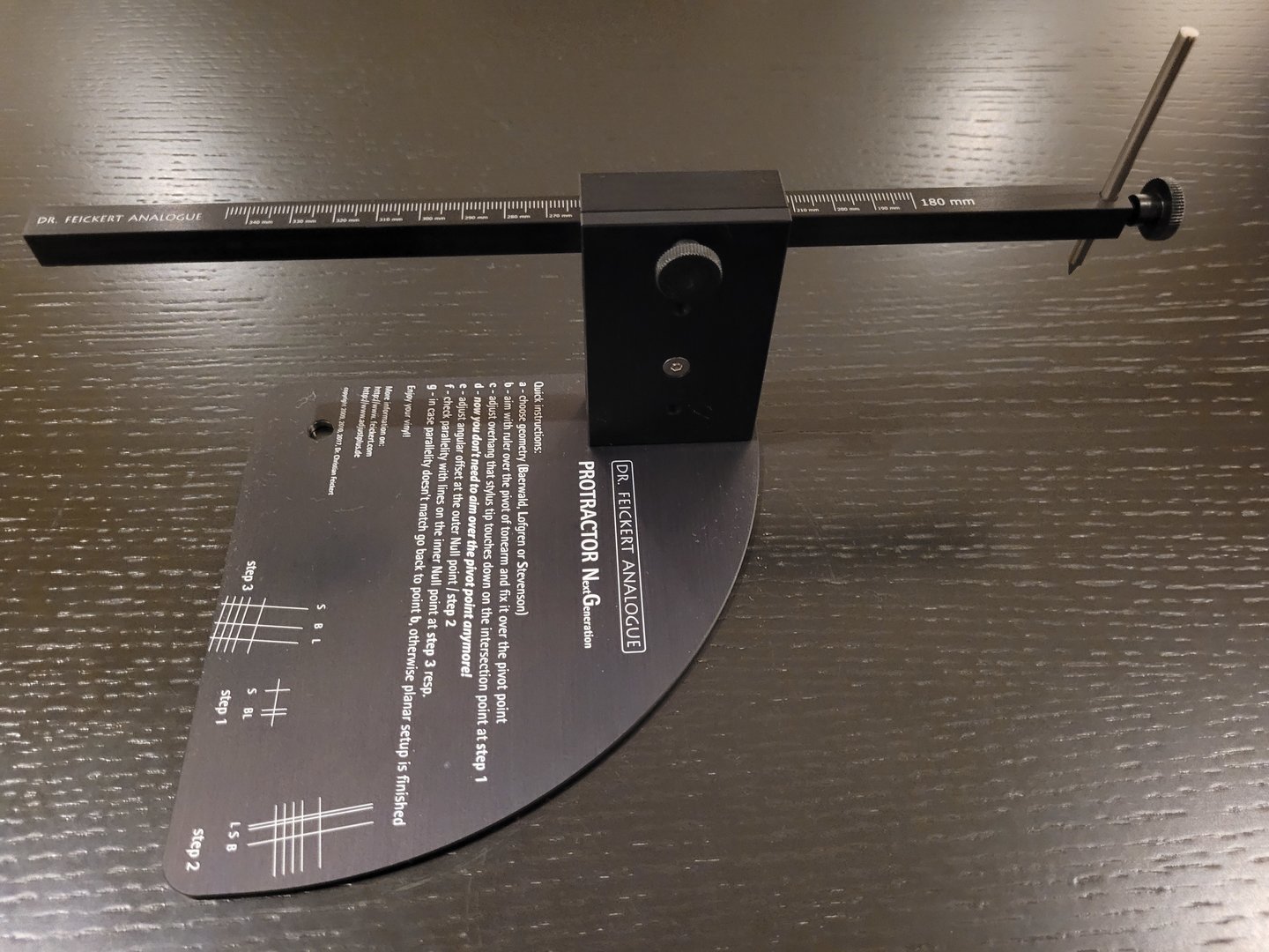 Dr. Feickert Protractor NG | Hifisentralen